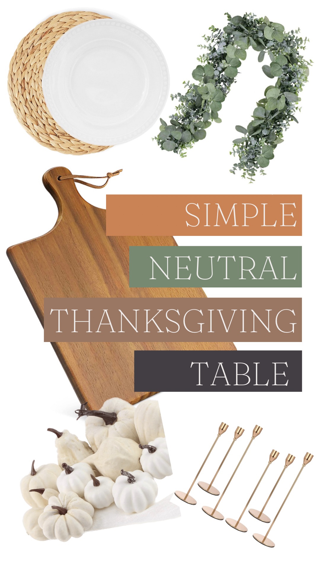 Neutral Thanksgiving Table – amydazzo.com